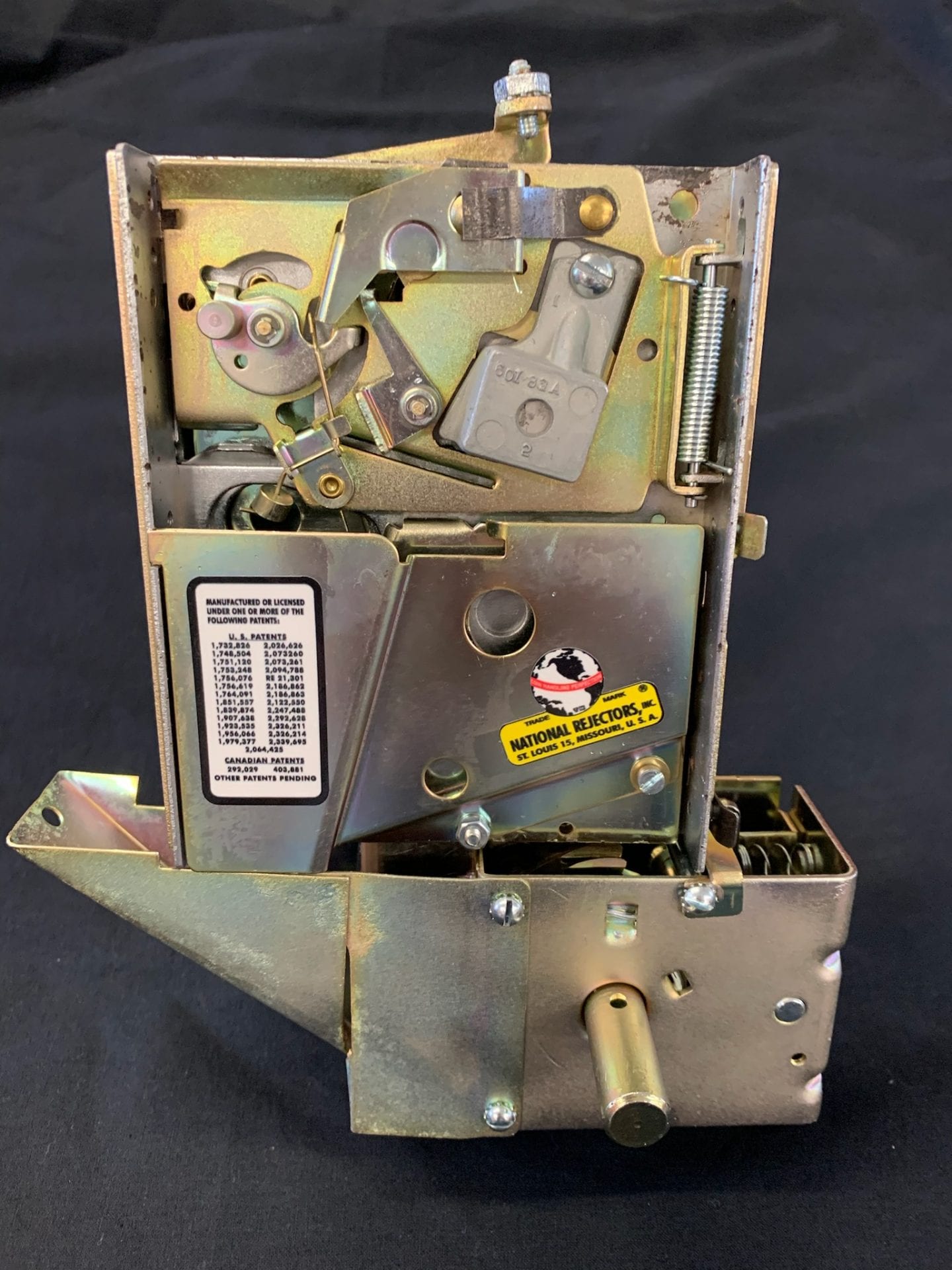 Restored Vendo 81A or 81B Coin Mechanism | Fun-Tronics, LLC Restored Vendo 81A or 81B Coin Mechanism | Fun-Tronics, LLC